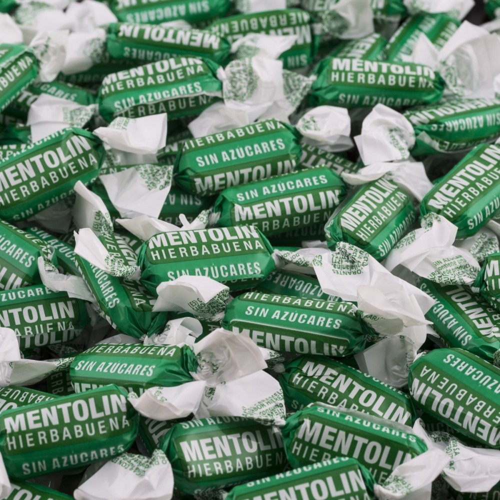 Mentolin Hierbabuena Sin Azúcar · 1 Kg.