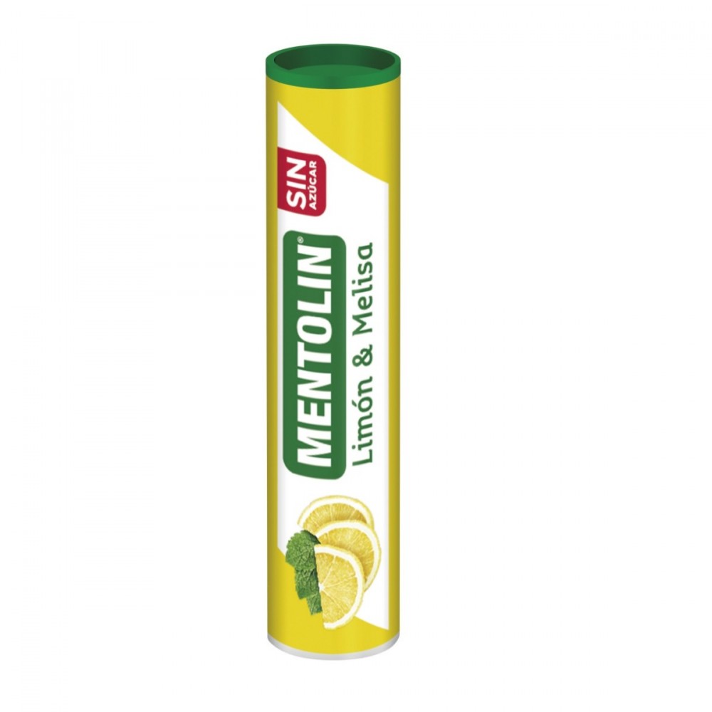 Mentolin Limón Melisa Sin Azúcar · 20 g. 12 uds.
