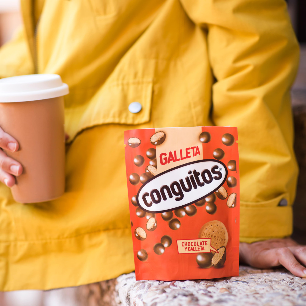Conguitos Galleta Leche · 120 g.