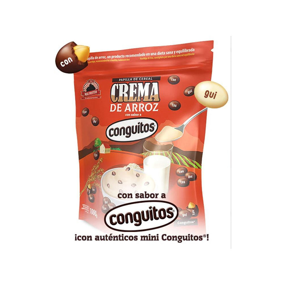 Crema de arroz Conguitos® White